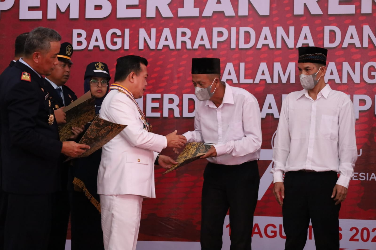 Rayakan HUT RI Ke-78, WBP di Provinsi Jambi Terima Remisi Umum