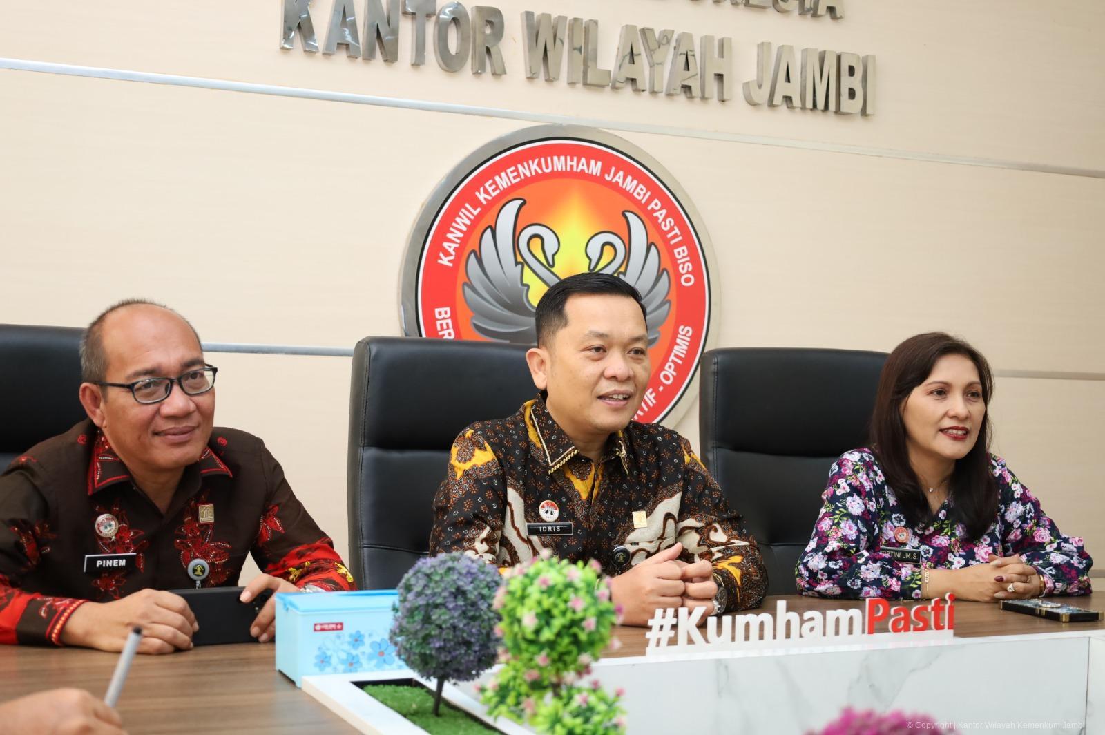 Ikuti Kegiatan Obrolan Penilaian Kompetensi Edisi Terkini (OPLET), SDM Kanwil Kemenkum Jambi ...